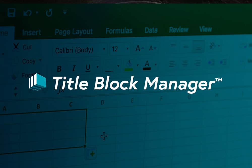 Modify MicroStation Tags Easily with Title Block Manager
