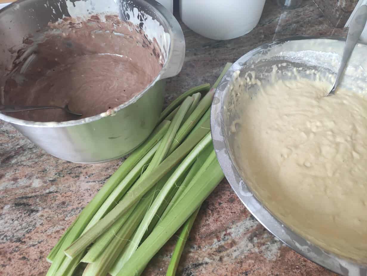 Polish Rhubarb Marble Cake Recipe -Ciasto Laciate z Rabarbarem - Polish ...