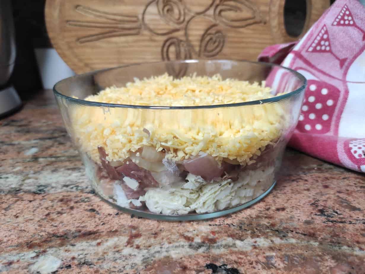 Lumberjack Salad Recipe - Delicious Sałatka Drwala - Polish Foodies