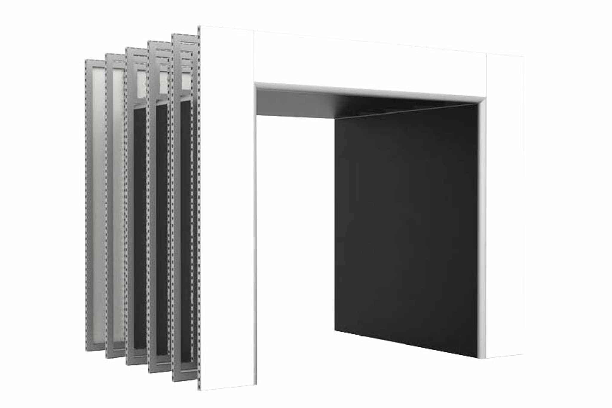 Aluvision Hi-LED 55 - Next Generation LED Panel Hire - Vortex Events