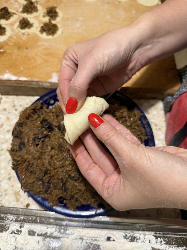 Christmas Sauerkraut And Mushroom Pierogi Recipe - Polish Foodies