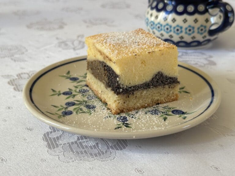 Rzeszowiak - Polish Cake With Walnuts Poppy Seeds & Cheese Recipe