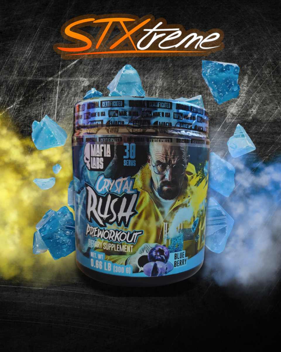Pre-entreno con Beta Alanina | Crystal Rush Mafia Labs 300g