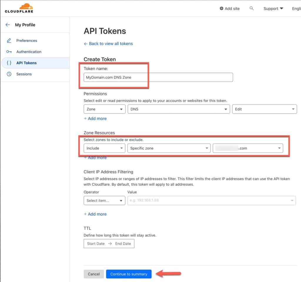 Getting Your Cloudflare Zone Api Key And Account Id