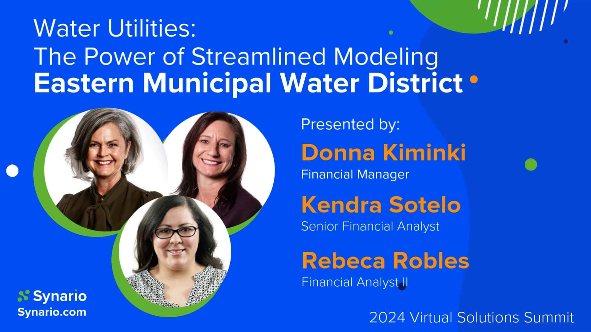 The Power of Streamlined Modeling for Water Utilities