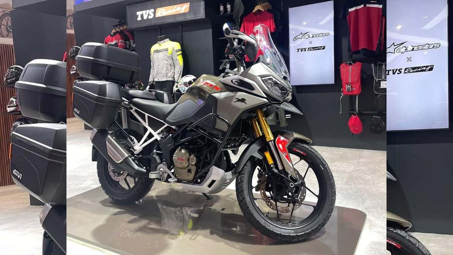TVS To Launch New 300 CC Adventure Bike This Year