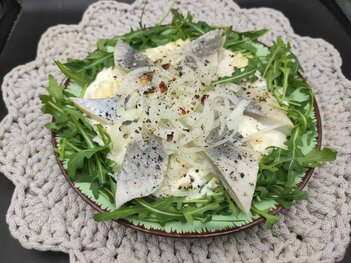 pickled herring starter