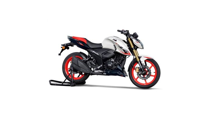 2025 TVS Apache RTR 160 4V With USD Forks Launched In India